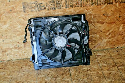 Front Clip Radiator Condenser AC Fan 850w BMW N63 E70 E71 X5 X6 50iX ...