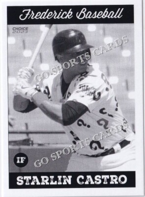 2023 Spire City Ghost Hounds Frederick Starlin Castro RC Rookie Independent DR | eBay