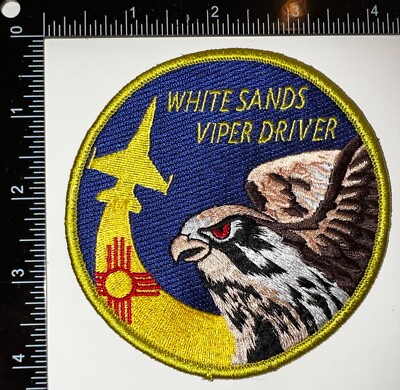 USAF 311th Fighter Squadron White Sands NM Viper Driver Swirl Patch | eBay