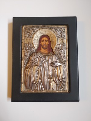Icons - Greek Orthodox Silver