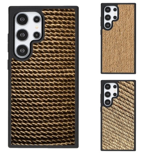 For Samsung S25 S24 S23 FE Ultra a15 a16 pattern rope texture string ...