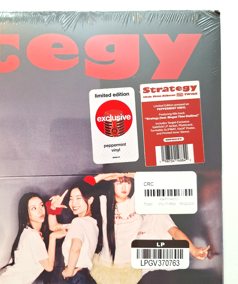 Strategy "Twice" Peppermint Vinyl LP Record Poster Slip Mat & Card, NEW ...