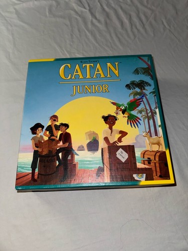 Catan Junior Kids Board Game 6+ 2-4 Players Pirates Water Ships ...