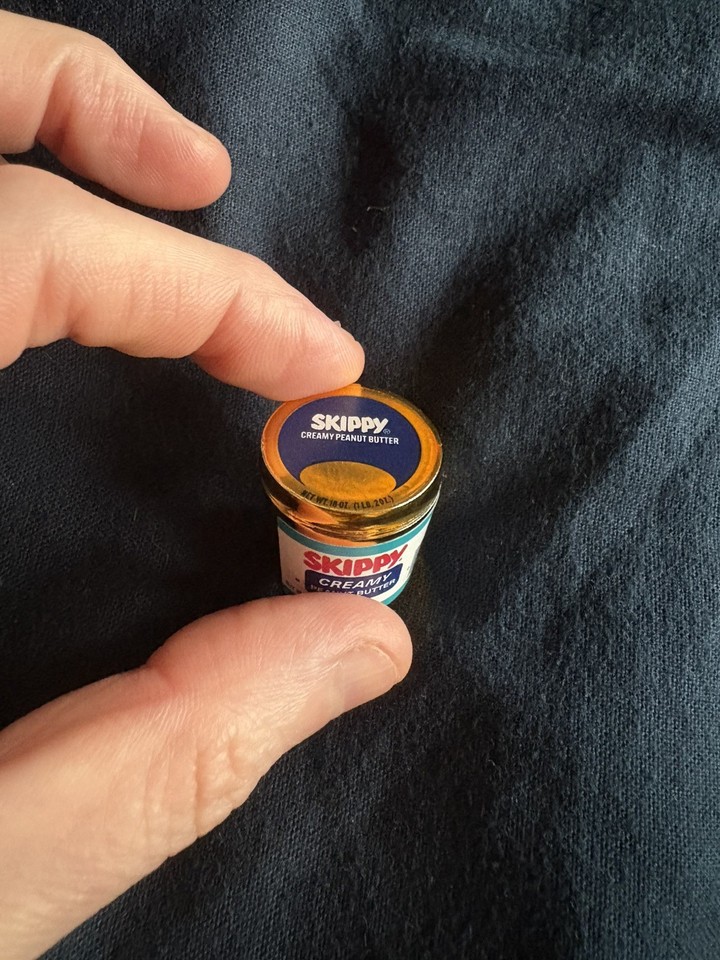 New, Zuru Mini Brands Retro GOLD Skippy Creamy Peanut Butter. Rare ...