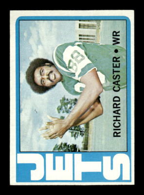 1972 Topps Football #68 Richard Caster RC New York Jets | eBay