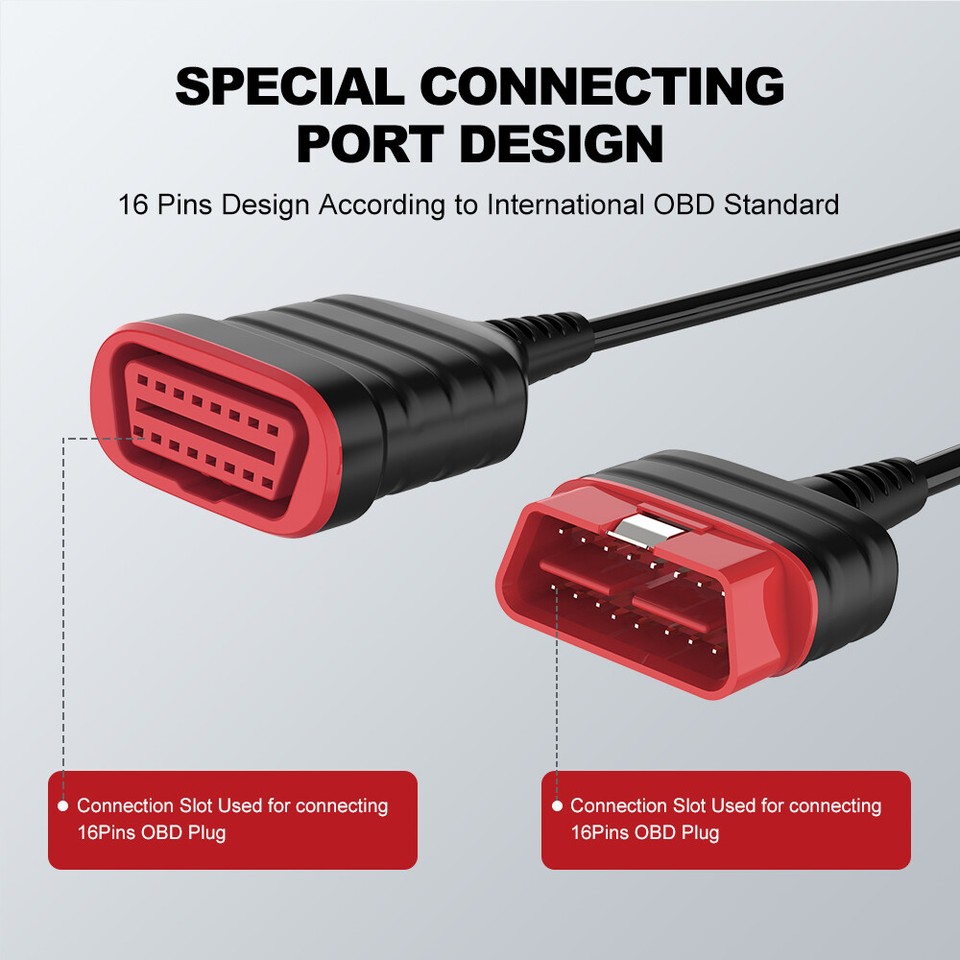 ThinkDiag OBD2 Extension Cable 16 Pin Male To Female OBD2 Automotive ...