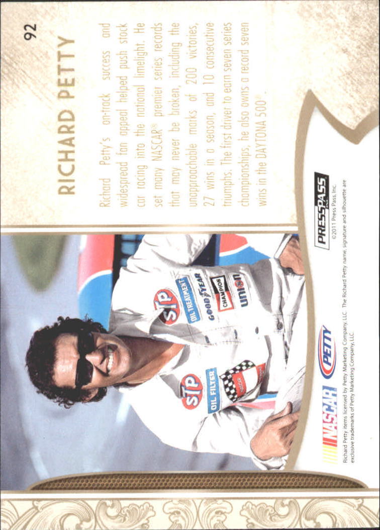 2011 Press Pass FanFare #92 Richard Petty Card | eBay