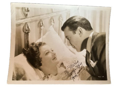 Myrna Loy Signed Autographed 8x10 Photograph The Rains Came 1939 George ...