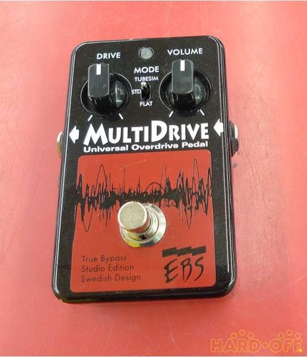 EBS - MULTIDRIVE STUDIO EDITION Guitar Overdrive Effects Pedal Good Condition | eBay Australia