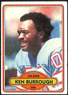 1980 Topps Ken Burrough #471 Houston Oilers | eBay