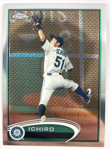 2012 Topps Chrome Ichiro Suzuki #100, Seattle Mariners | eBay
