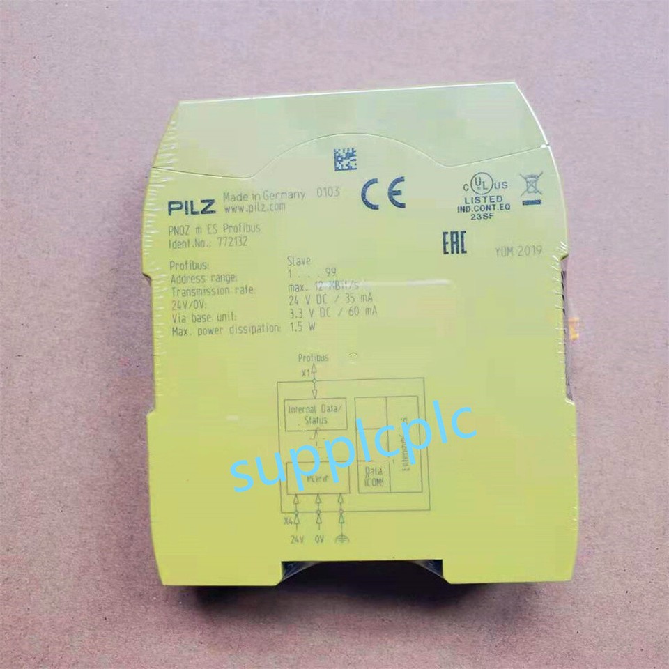 Pilz 772132 communication module PNOZ m ES/Profibus | eBay