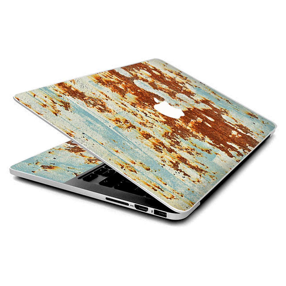 Skin Wrap for MacBook Pro 15 inch Retina Rust Panel Metal panel | eBay