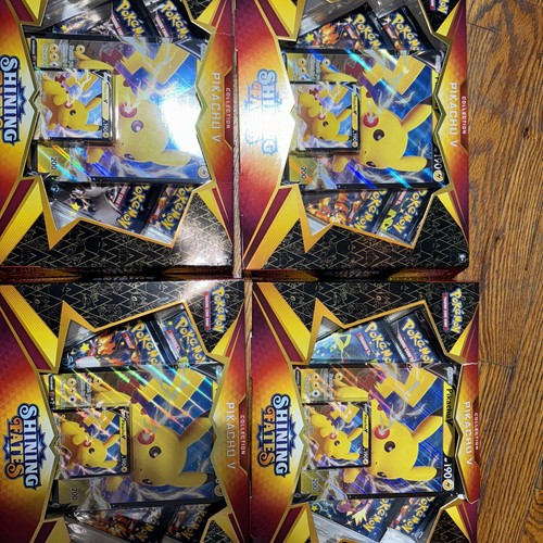 Pokemon Trading Card Game Shining Fates Collection Pikachu V Box Set | eBay