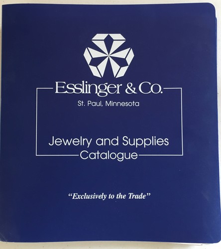 1998 ESSLINGER & CO St Paul MN Wholesale Jewelry, Watches, Supply ...