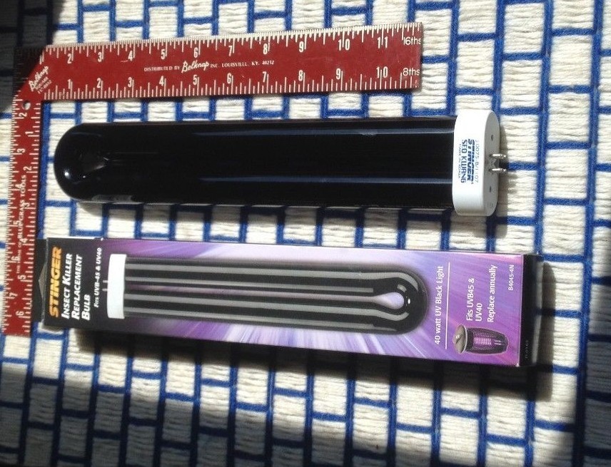 B4045-4N KAZ 40w Stinger BUG ZAPPER UV40 light BULB B4040 replacement ...