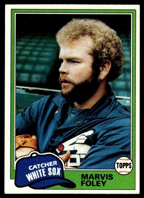 1981 Topps Marvis Foley Rookie Chicago White Sox #646 | eBay