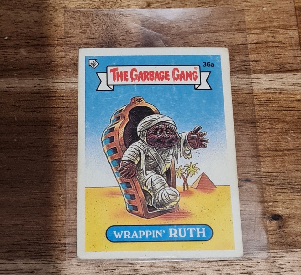 Wrappin Ruth 36a Trading Card The Garbage Gang (AUS) Topps GPK Pail ...