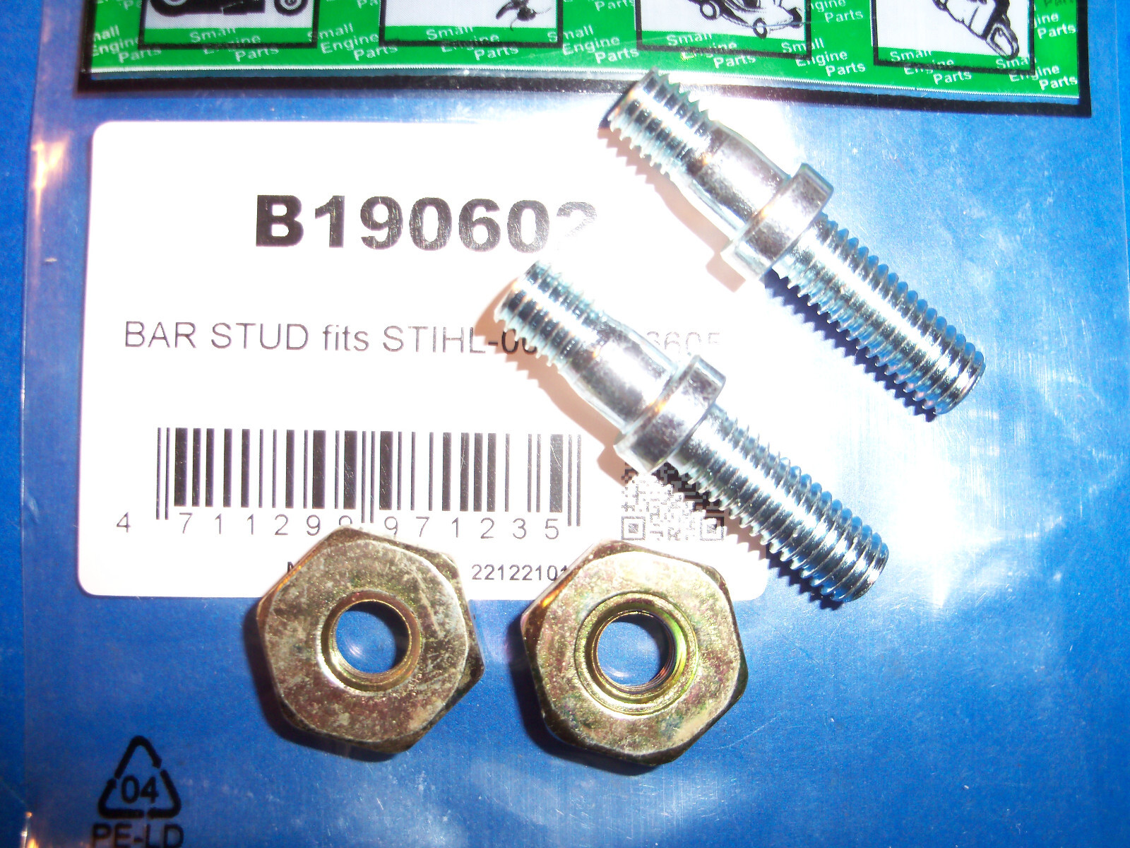 BAR STUDS NUTS STIHL 024 026 MS260 028 031 032 034 036 MS360 038 042 ...