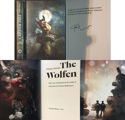 WHITLEY STREIBER The Wolfen 2021 Suntup SNGD ltd François VAILLANCOURT ...