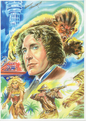 WALT HOWARTH - Signed A4 Artwork - TV - DOCTOR WHO | eBay UK