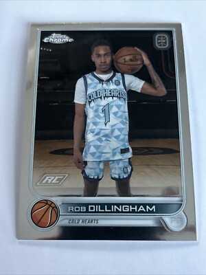 2023 Topps Chrome OTE #31 Rob Dillingham COLD HEARTS #7 Spurs | eBay