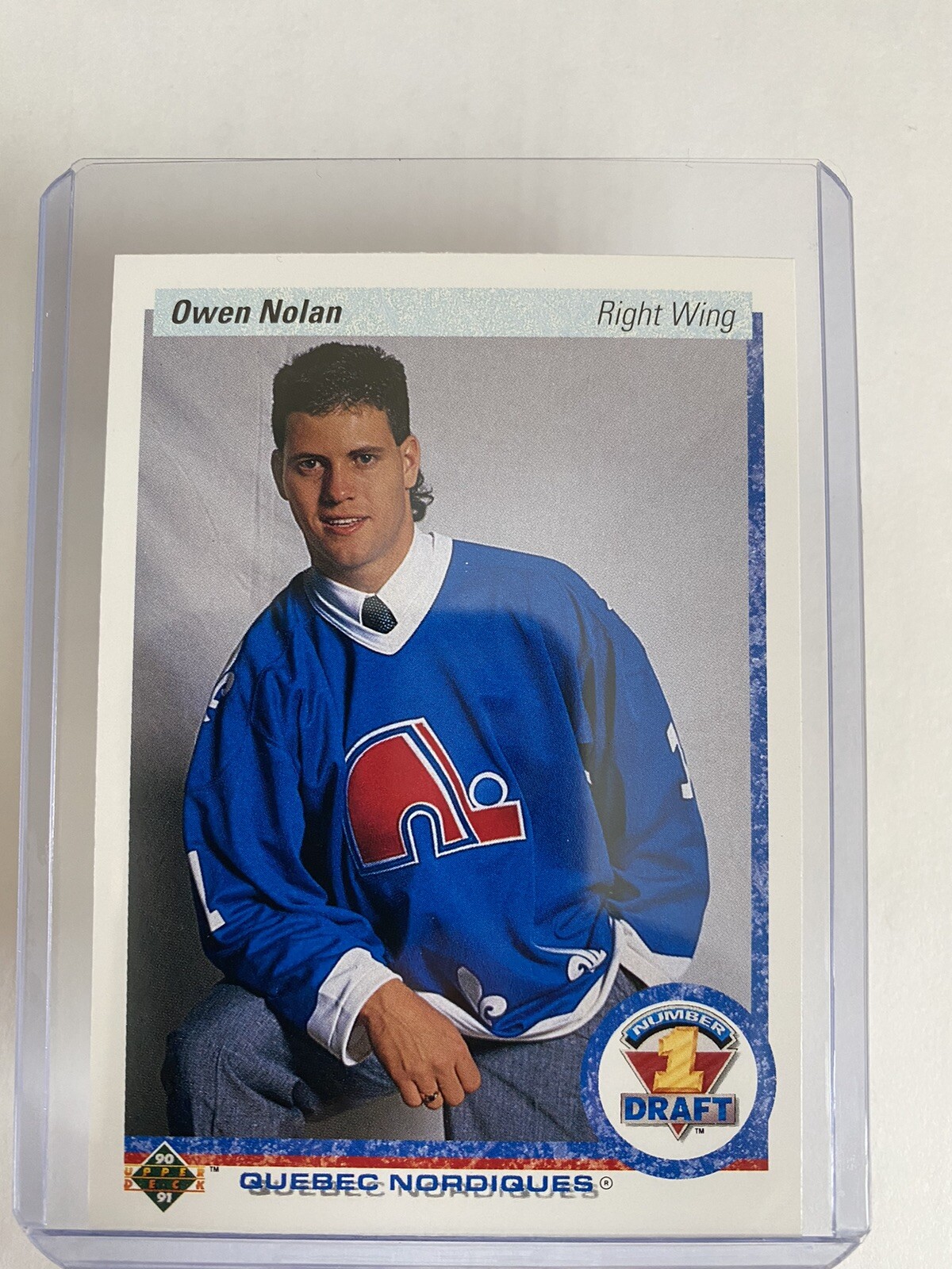 1990-91 Upper Deck Owen Nolan Rookie Card #352. Mint Condition | eBay