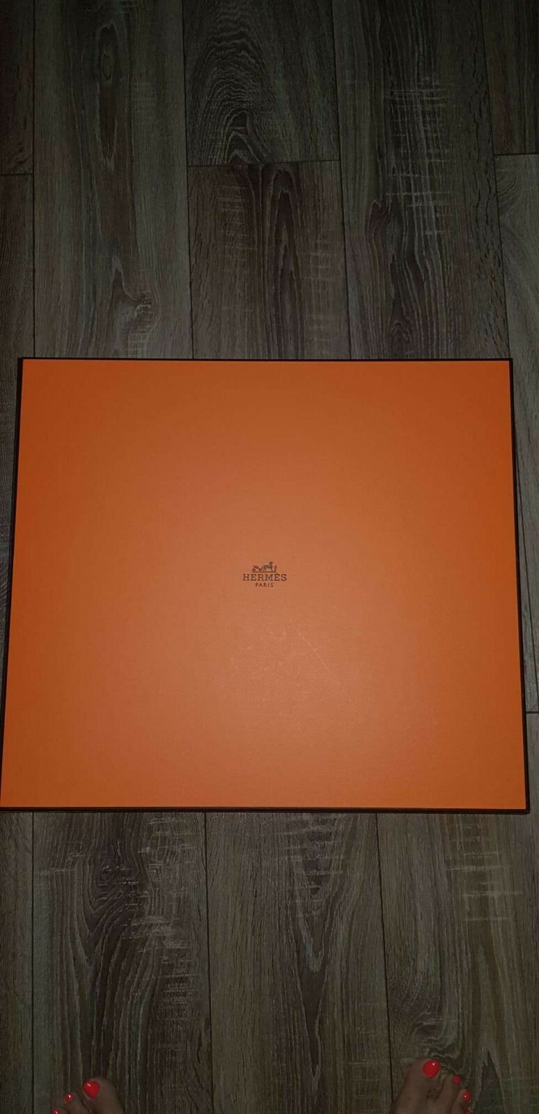 Hermes Empty Box 50cmX40cmx12cm Large Gift Box Birkin Kelly | eBay