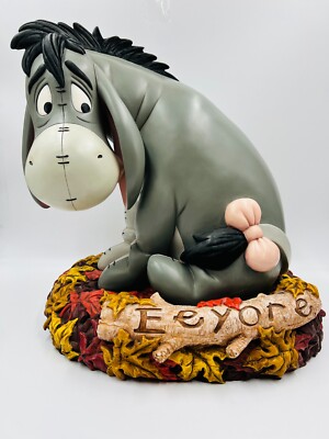 Disney Big Figure Statue Winnie the Pooh EEYORE NO Box Richard Sznerch ...