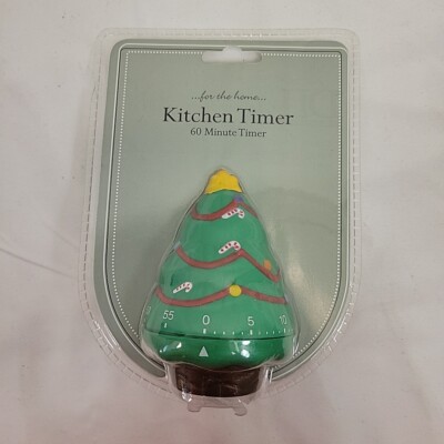 Christmas Tree 60 min Kitchen timer DII Design | eBay