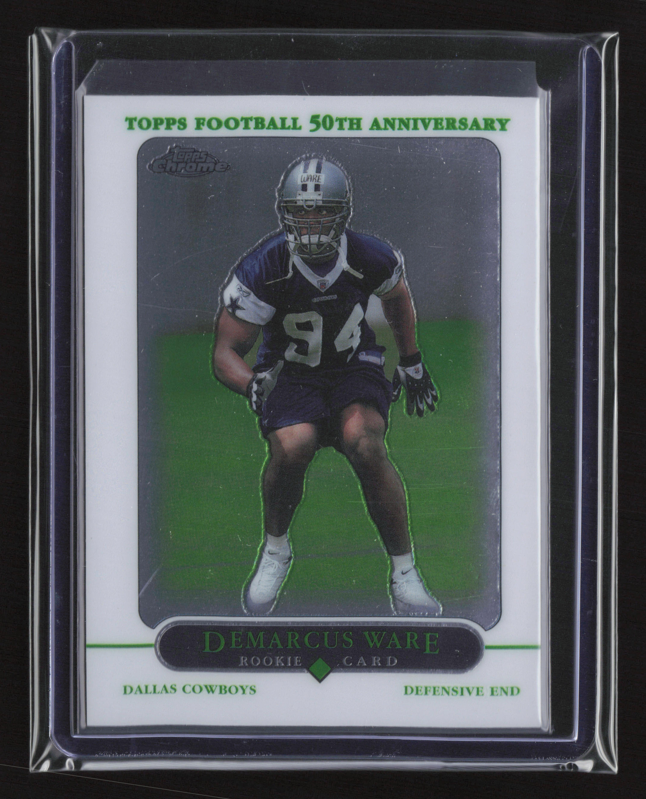 2005 Topps Chrome #213 DeMarcus Ware Dallas Cowboys Rookie RC | eBay