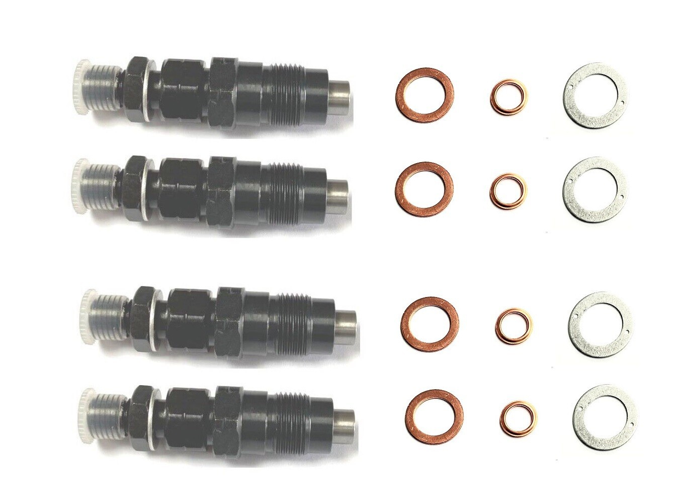 NEW ENGINE FUEL INJECTOR (4) FOR for FORD RANGER 2.5TD 12 VALVE WL 1998 ...