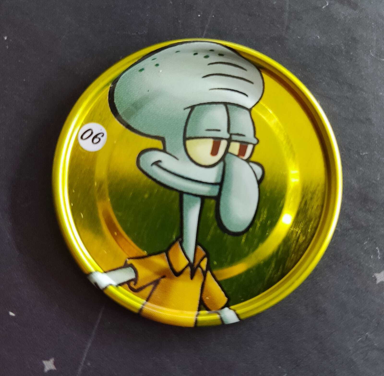 SpongeBob Squarepants VIACOM 22 / ANGRY BIRDS CHIPICAO POGS/TAZOS Discs ...