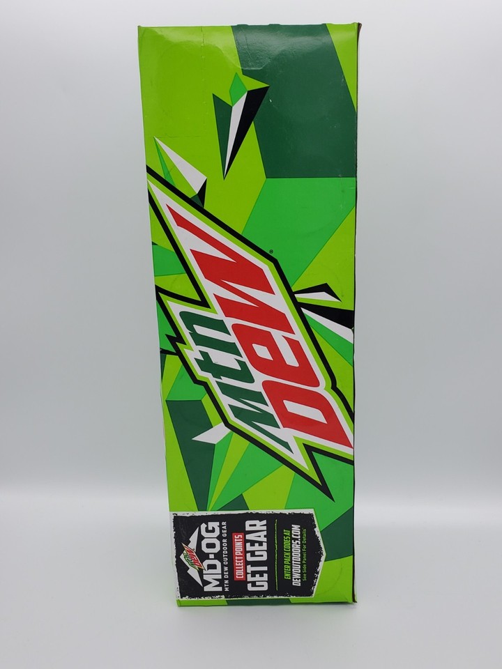2024 EMPTY Mtn Dew 12 pack BOX ONLY Mountain Dew Outdoor Gear No Code ...
