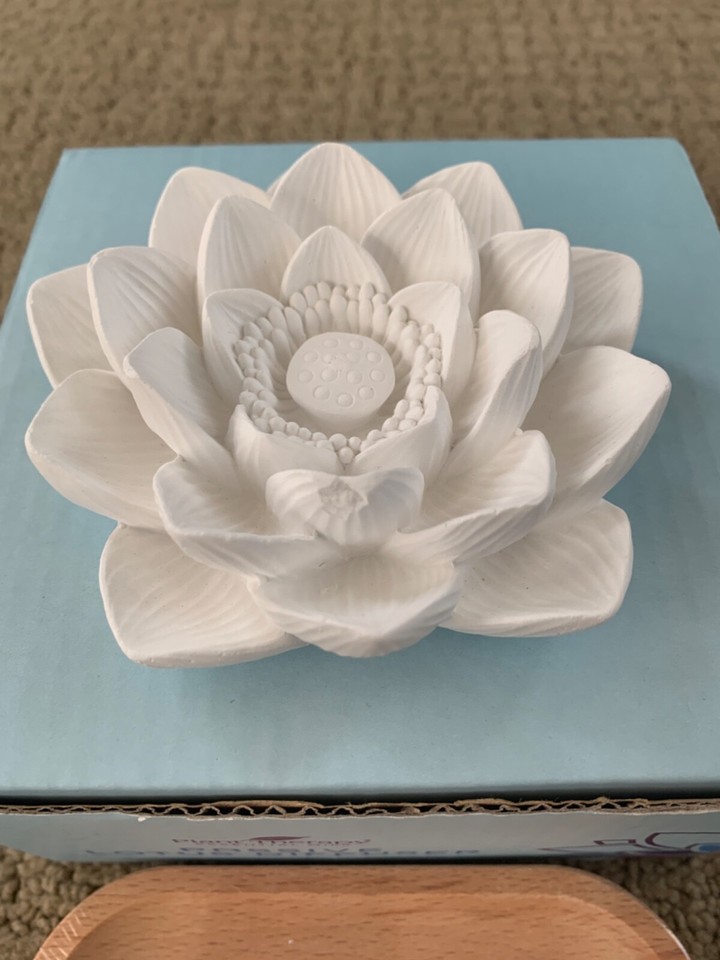NEW! Plant Therapy Essential Oils Passive Lotus Diffuser Flower ...