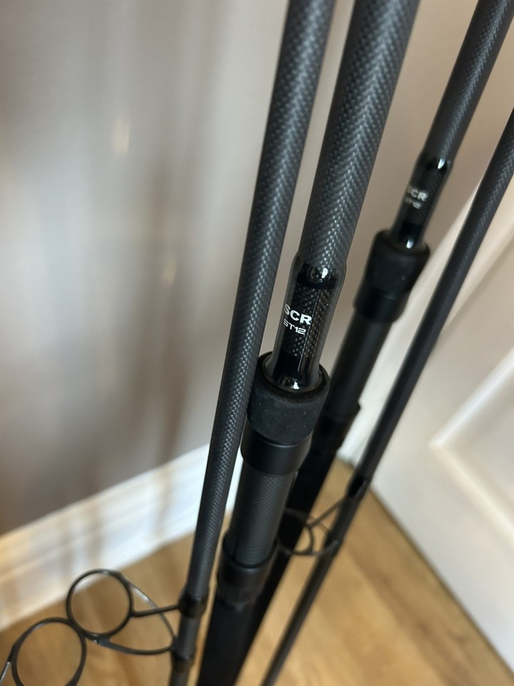 SOUTH COAST CARP RODS, SCR, ST12 X3,12ft Carp Fishing Rods | eBay UK