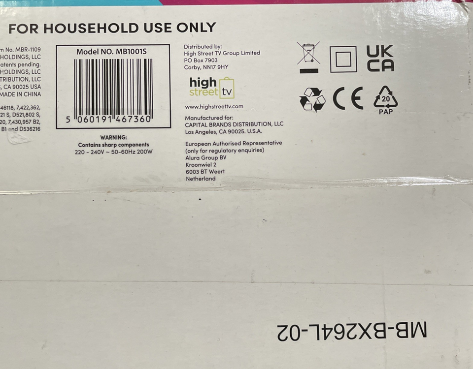 nutribullet magic bullet Blender, Mixer & Food Processor All-in-One ...