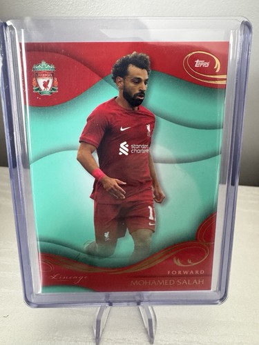2022-23 Topps Liverpool FC Lineage Mohamed Salah Numbered /99 Liverpool ...
