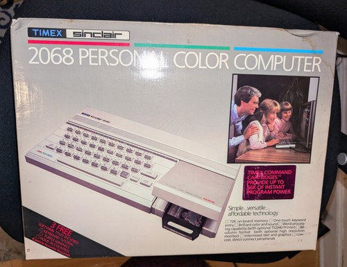Timex Sinclair 2068 Computer EXCELLENT and tested. Comes With Many ...