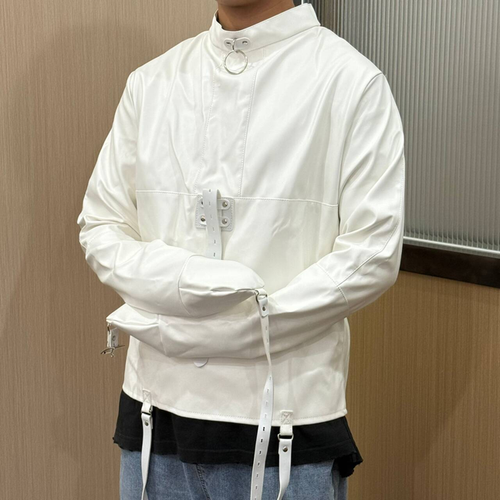 USA Asylum Straight Jacket Costume S/M L/XL BODY HARNESS Restraint ...