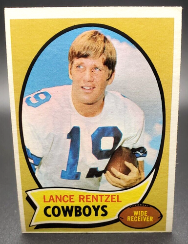 1970 Topps #113 Lance Rentzel NM+ Dallas Cowboys Great! | eBay