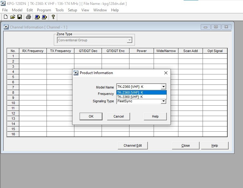 TK-2360, TK-3360 Kenwood KPG-128D v1.31 & KPG-128DN v1.31 Software ...