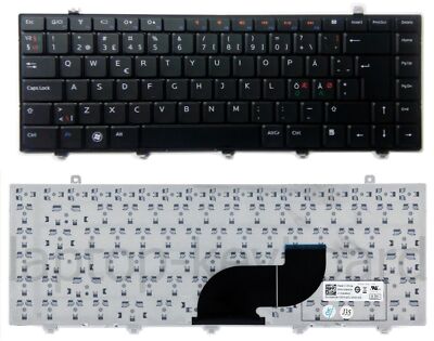 QWERTY NORDIC keyboard Dell Studio 14 14Z 1440 1450 1457 /0R17W7 /DE88 ...