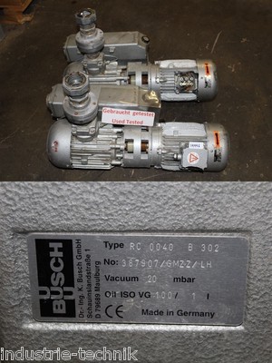 Vacuum - Busch Vacuum Pump