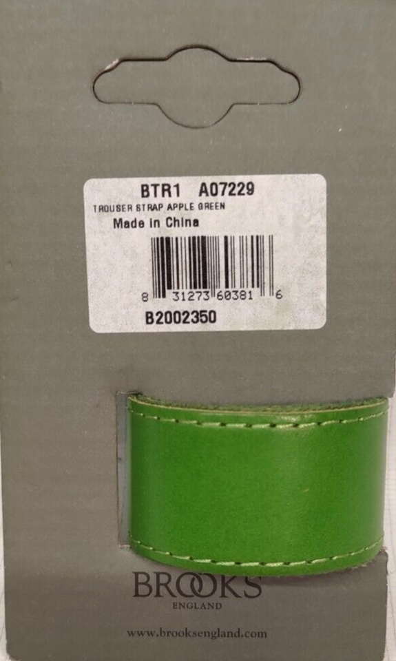 Brooks Trouser Strap Leather Pant Leg Strap Bicycle Single Strap Apple ...