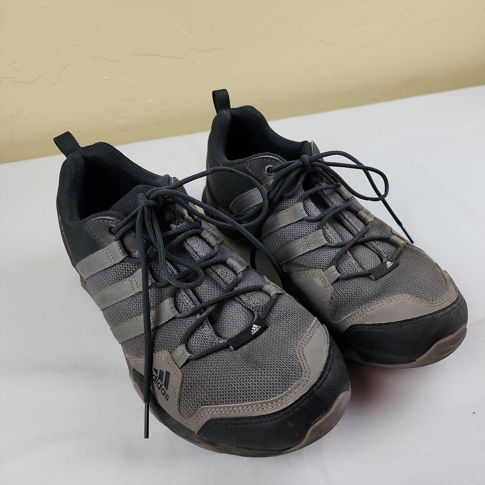Adidas Terrex Traxion SZ 9.5 Black Hiking Walking Shoes SMA 23M001 ...