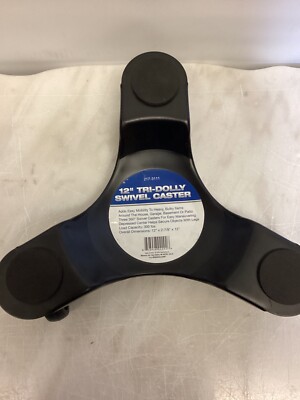 12" Tri-Dolly Swivel Caster Steel Furniture Moving Dolly 300 lbs. | eBay