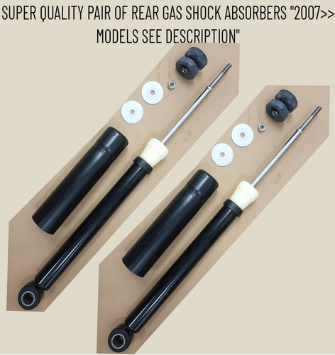 X2 REAR GAS SHOCK ABSORBERS FOR SUZUKI SWIFT III SPLASH VAUXHALL OPEL ...