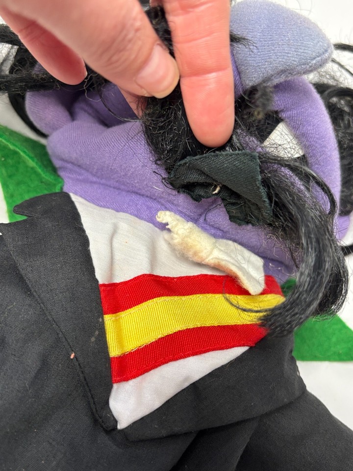 Count Von Count 11” Hand Puppet Vintage 1976 Sesame Street Jim Henson ...