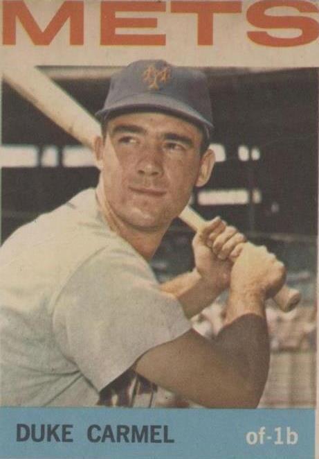 1964 Topps - Duke Carmel #44 Venezuelan for sale online | eBay